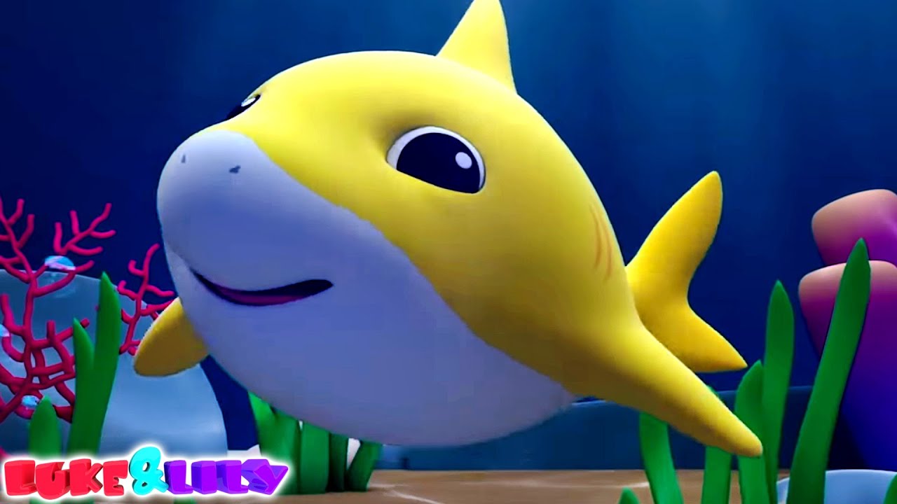 Baby Shark Song + More Nursery Rhymes And Animal Cartoon Vidoes For ...