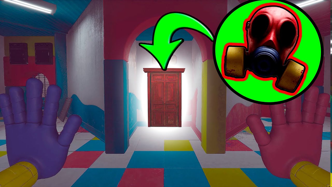 What's INSIDE This DOOR? GAS MASK From CHAPTER 3? (Poppy Playtime ...