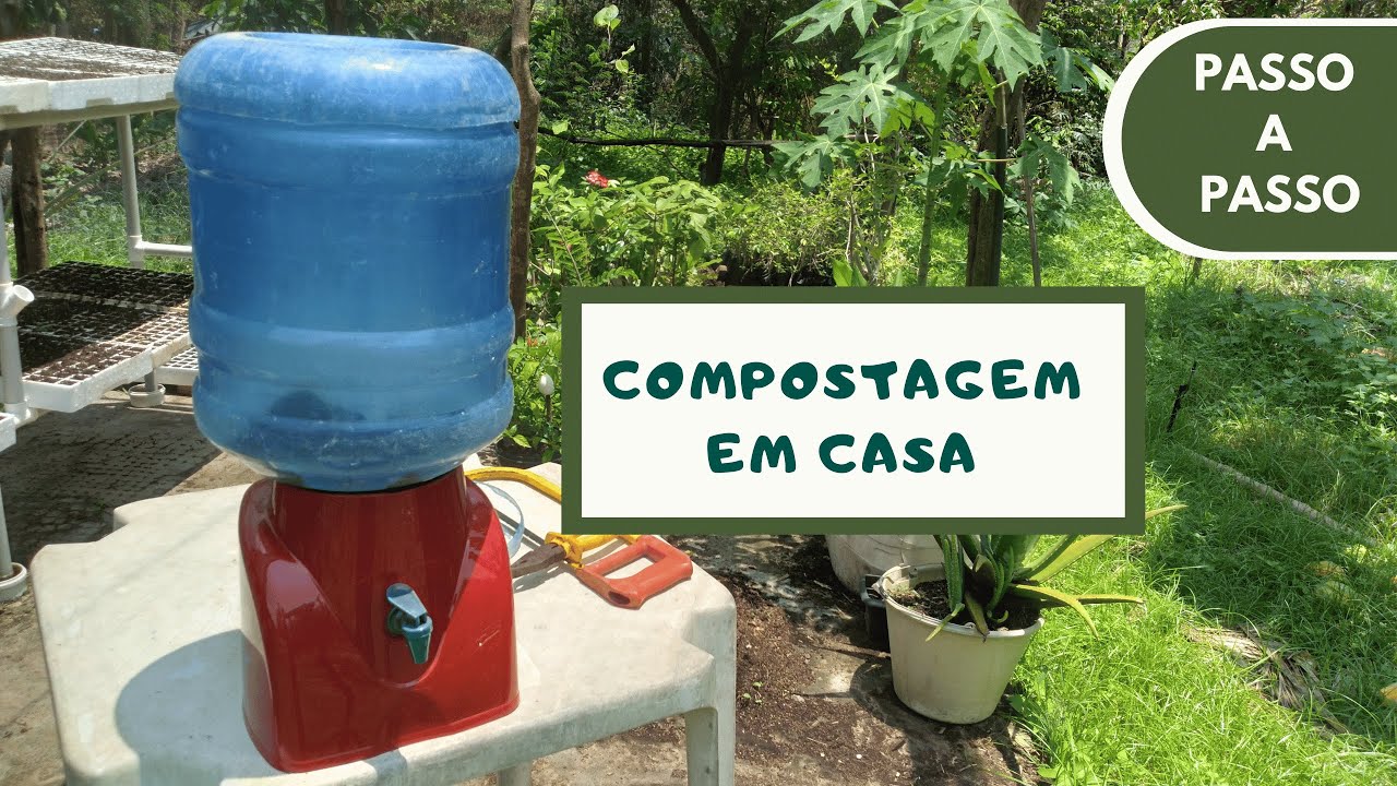 Composteira Doméstica Passo a Passo - YouTube