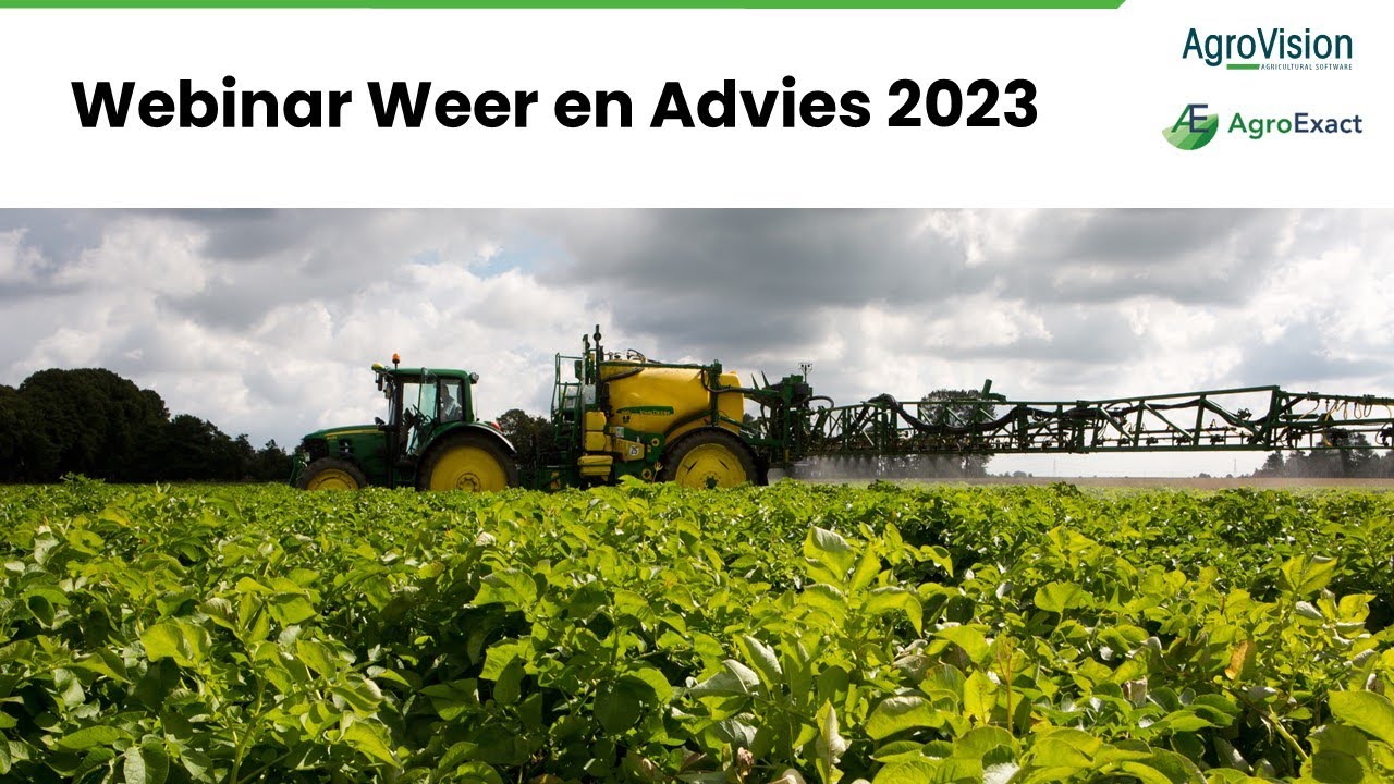 Opname webinar weer en advies Agrovision/AgroExact 2023 - YouTube