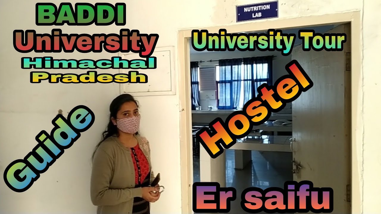 Baddi University Campus Tour l Himachal Pradesh l Admission l watch ...