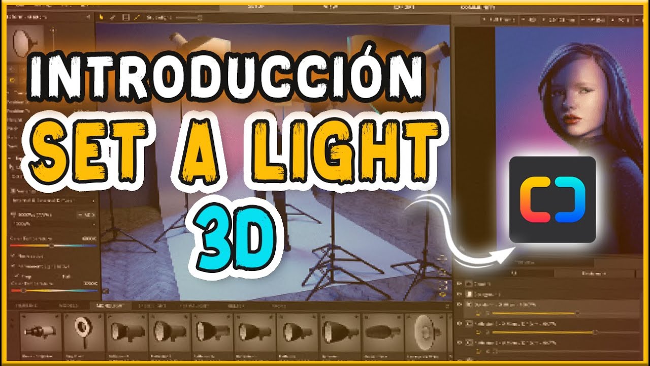 🔴SET A LIGHT 3D V-2.5-INTRODUCCIÓN en ESPAÑOL 2024 - YouTube