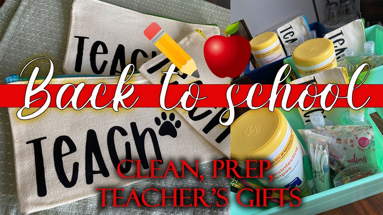 🍎 ️🚌Back To School Get It All Done | Cleaning & Preparing for school ...