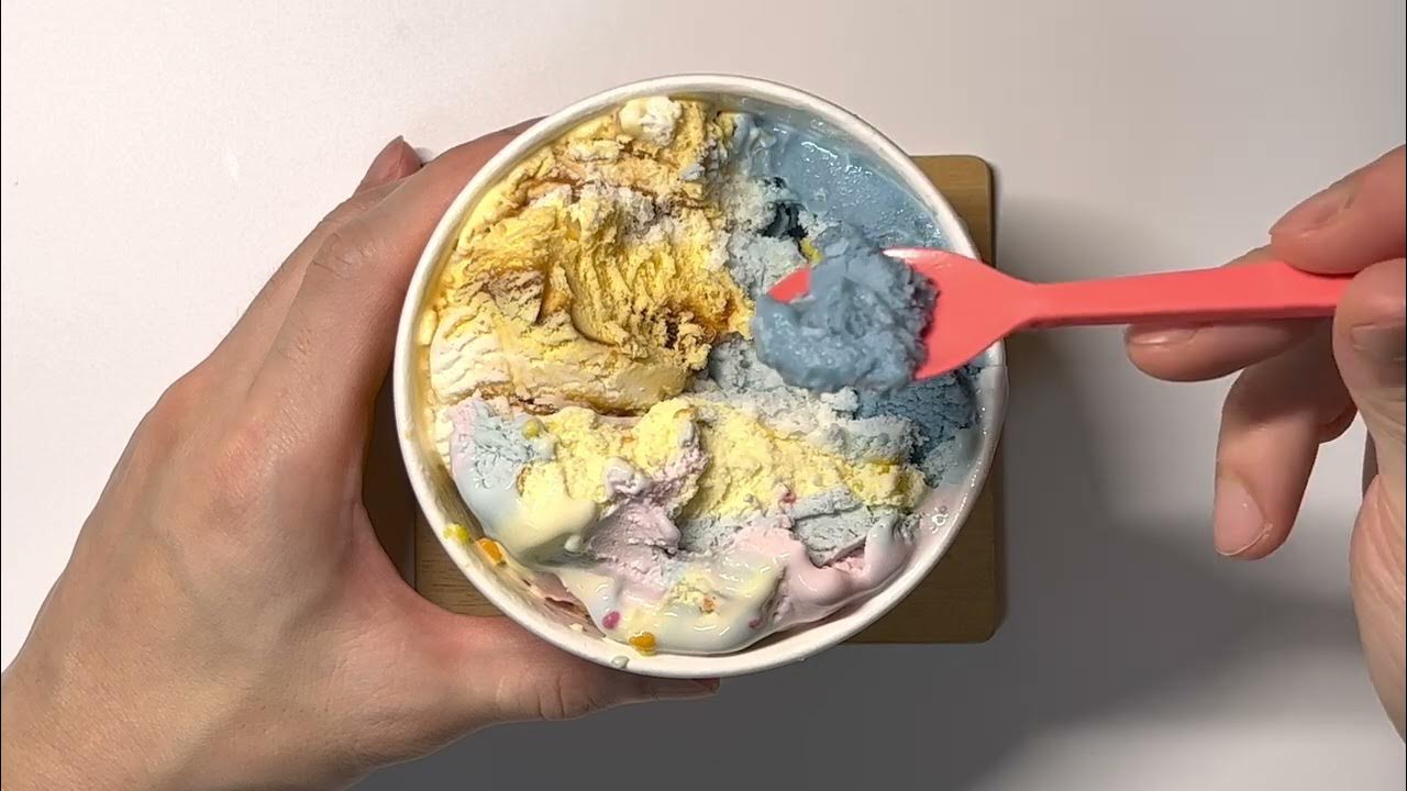 베스킨 라빈스 - 도리도리 팽도리, 마우나로아 마카다미아, 이상한 나라의 솜사탕 - YouTube