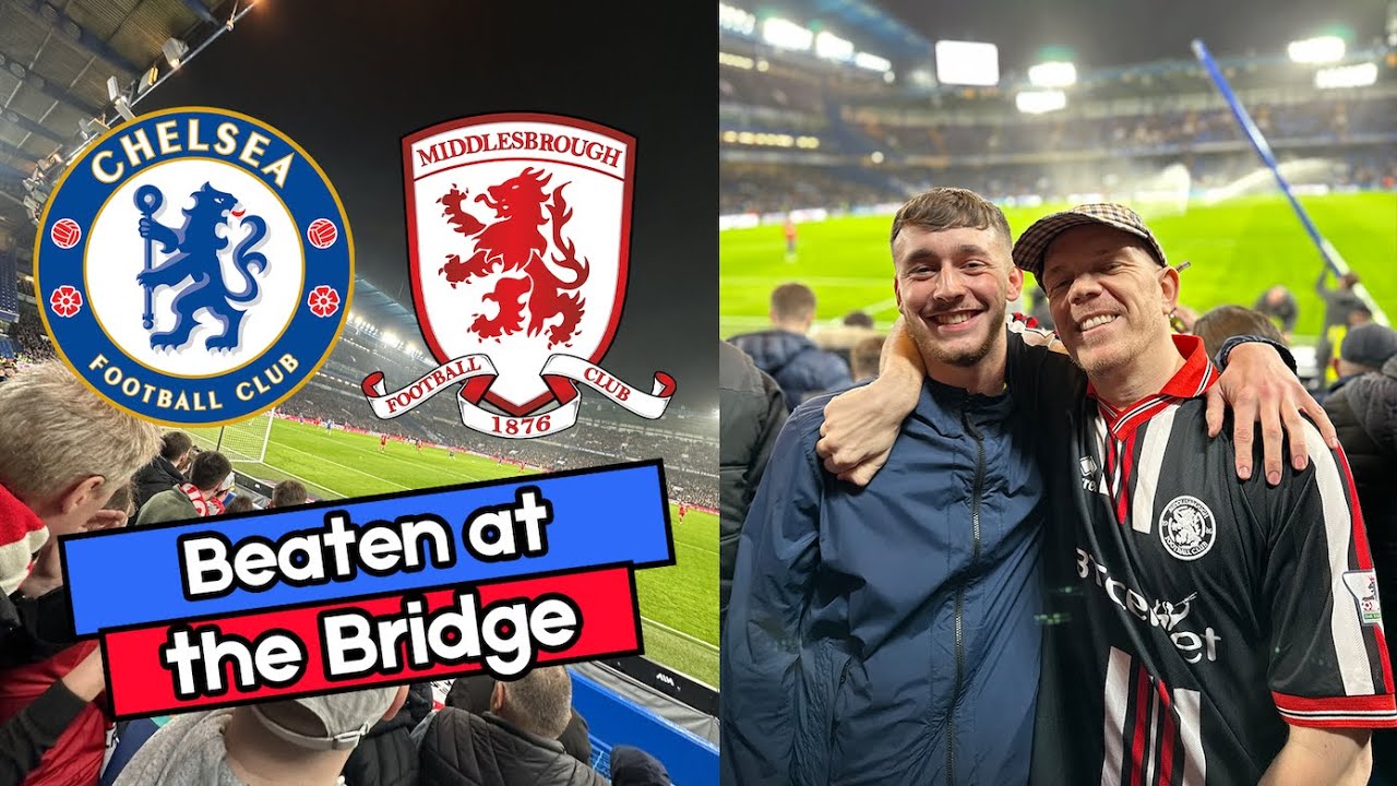 Chelsea 6-1 Boro 🔵🔴 Red Army take over London - Ollyhud Matchday vlog ...