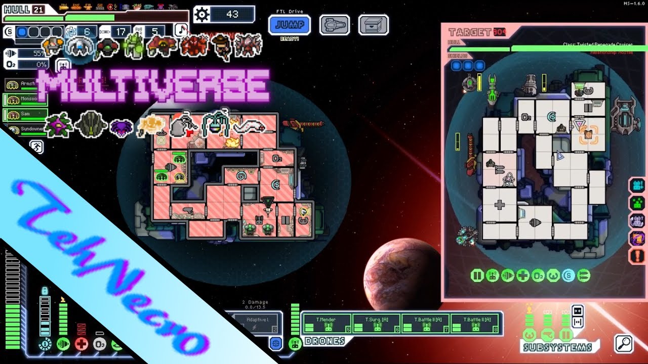 (FTL Multiverse v5.3.x + MV Addons) (7/21/23) Twisted Engi (Forgemaster ...