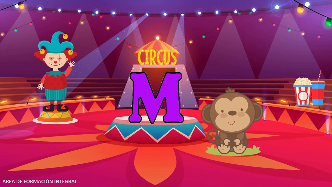 Circo de las letras - Letra M - YouTube