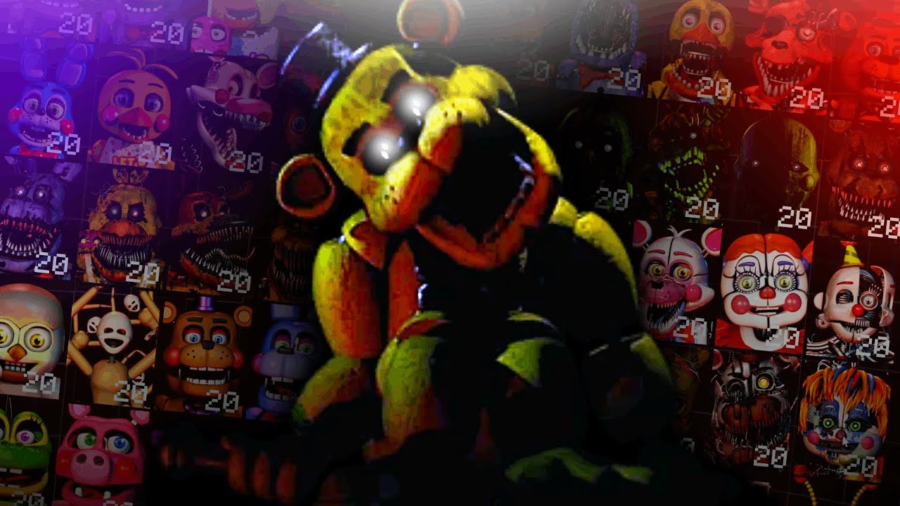 50/20 BEATED! Kocham FNAFFF | FNAF UCN+ #3 - YouTube
