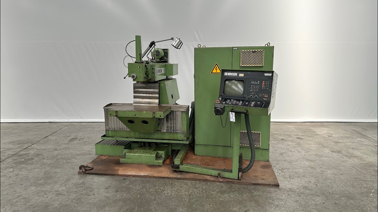 Mikron - WF 31 C (F538) CNC milling machines, CNC freesmachines, CNC-Fräsmaschinen - YouTube