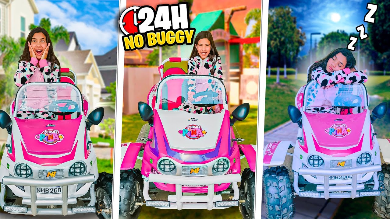 PASSAMOS 24H ANDANDO NO BUGGY E A ÚLTIMA A SAIR VENCE ! * OLHA O QUE ...
