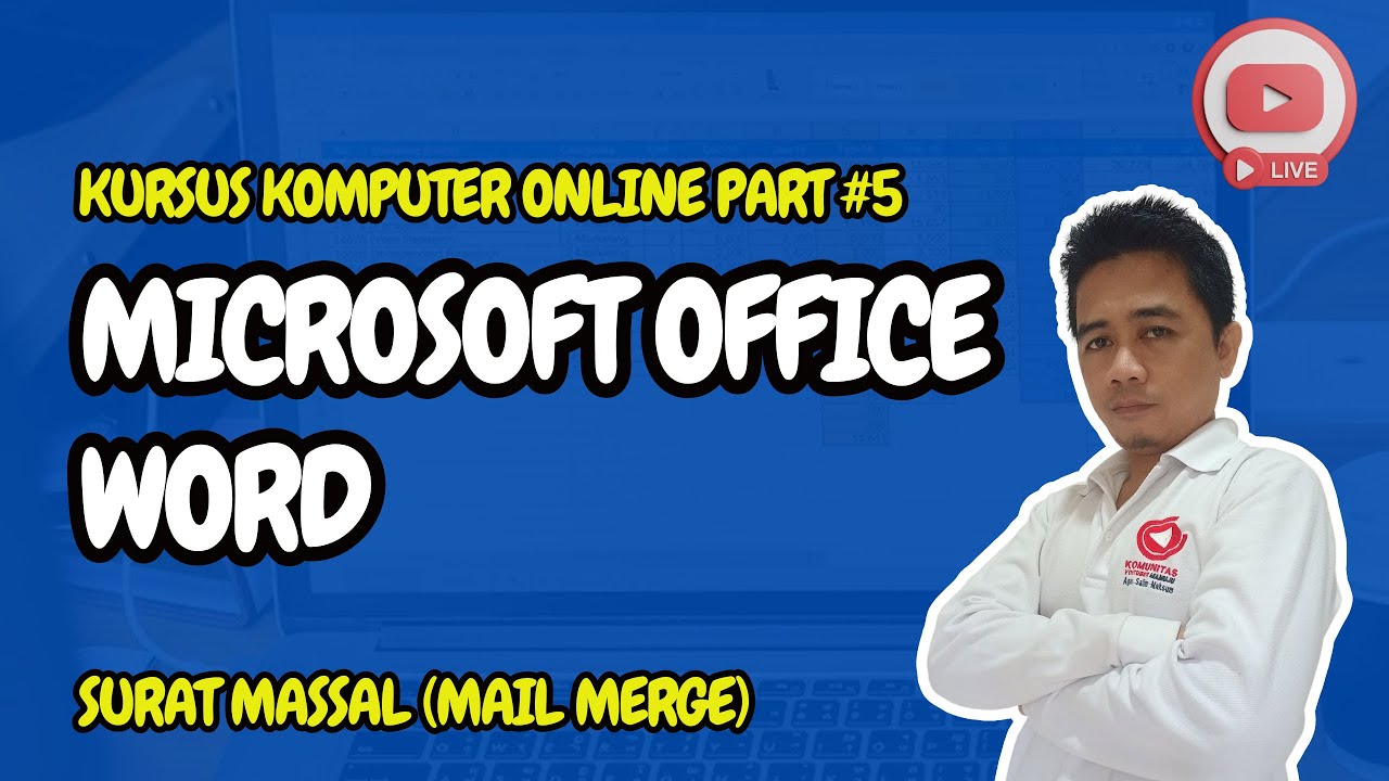 Belajar Microsoft Word dari Nol | Tutorial Word Pemula Part #5 - YouTube