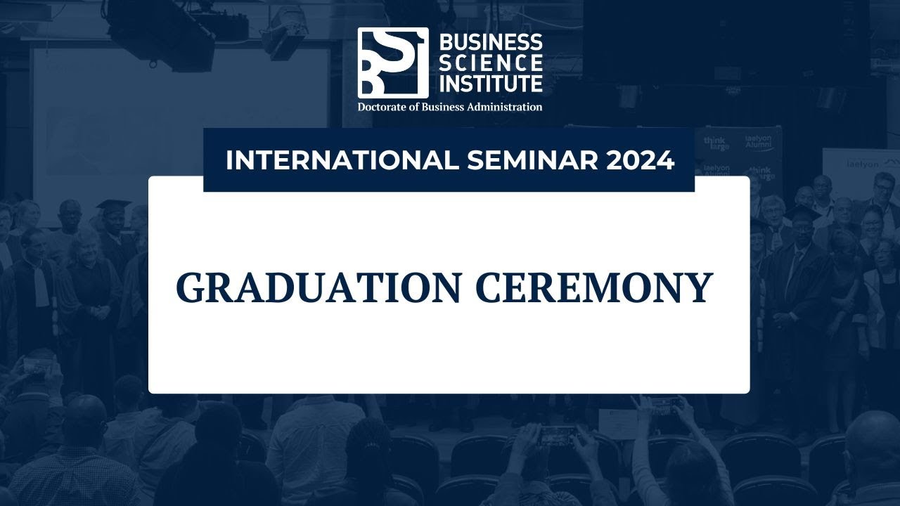Graduation Ceremony - International Seminar 2024 - YouTube