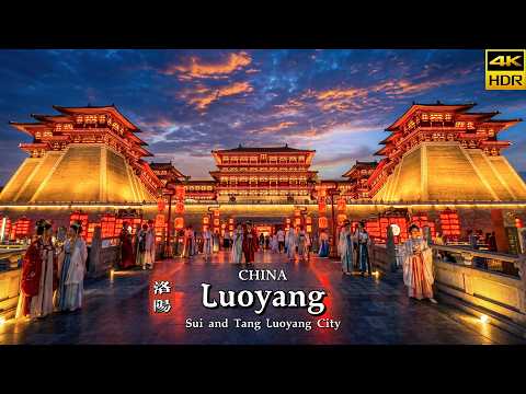 I Walked Through China’s Giant Ancient Gate at Night… It Felt Like Time Travel | 4K HDR