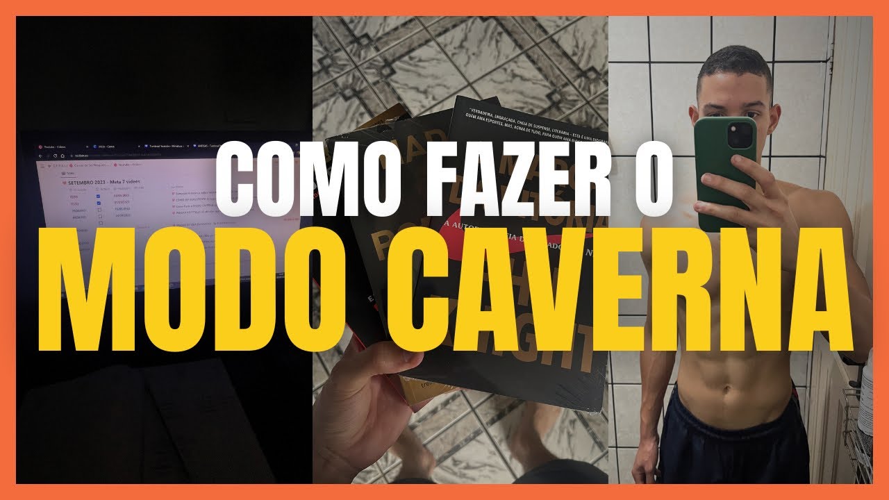 Como fazer o MODO CAVERNA da forma CERTA - YouTube