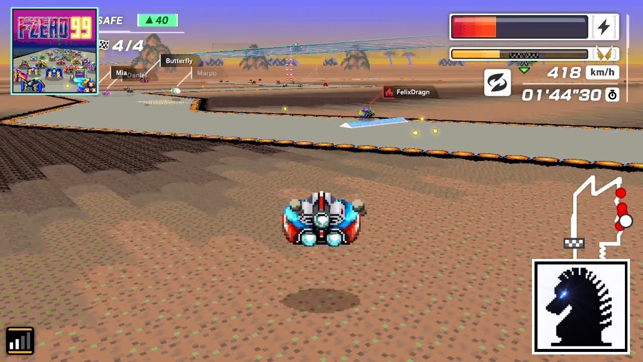 NS F-Zero 99 - #18: Pro Tracks | Queen League Grand Prix | 99-Pilot Race - YouTube