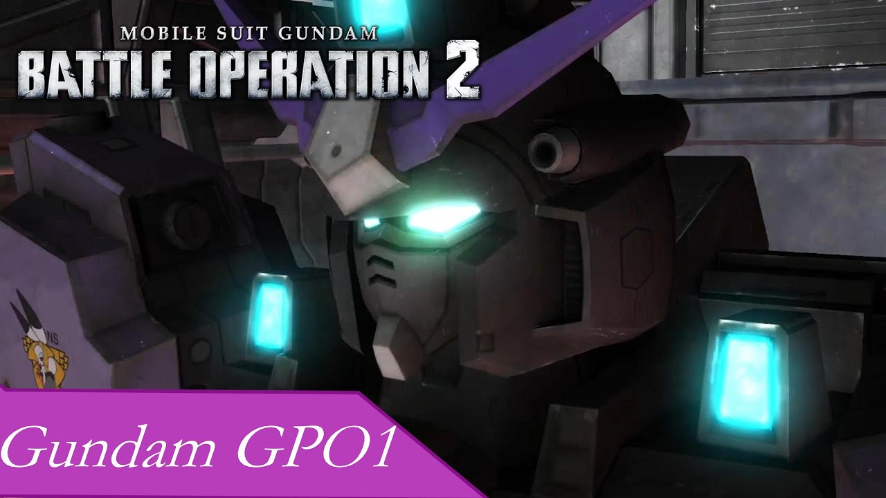 Gundam Battle Operation 2 Gundam GPO1 is nice in 550 rooms - YouTube