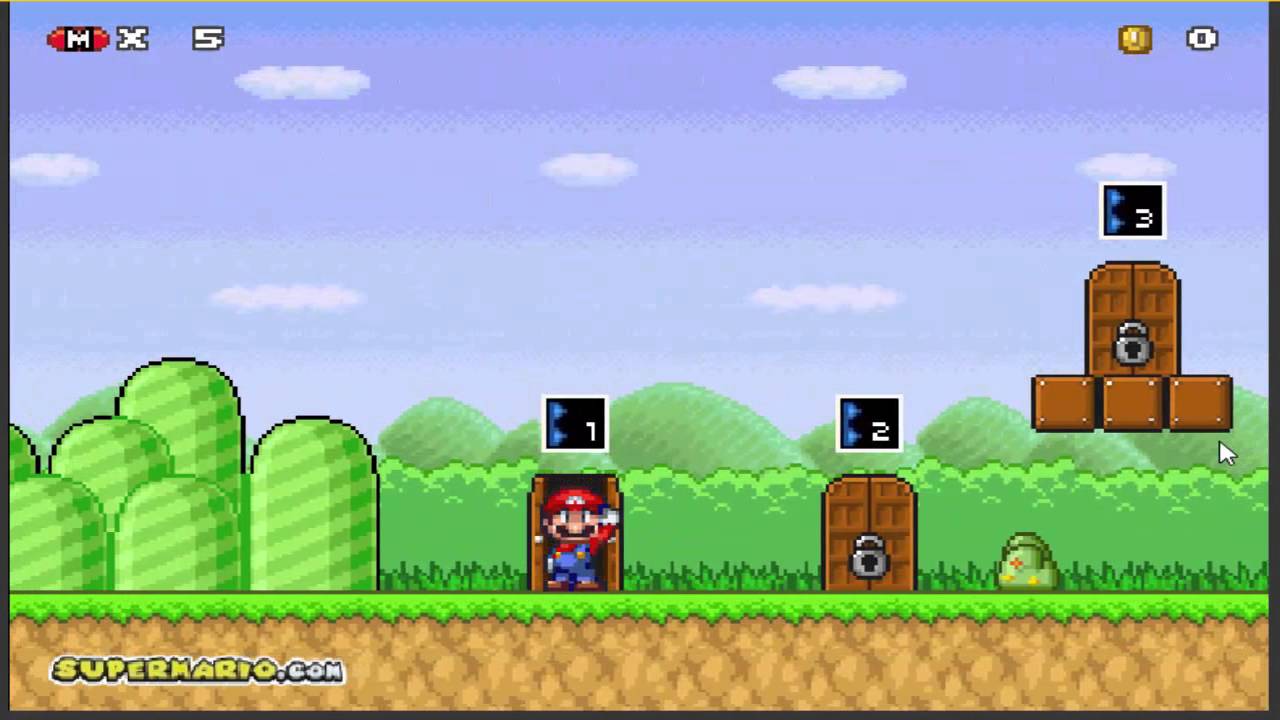 Super Mario bros star scramble 1 - 1 - YouTube