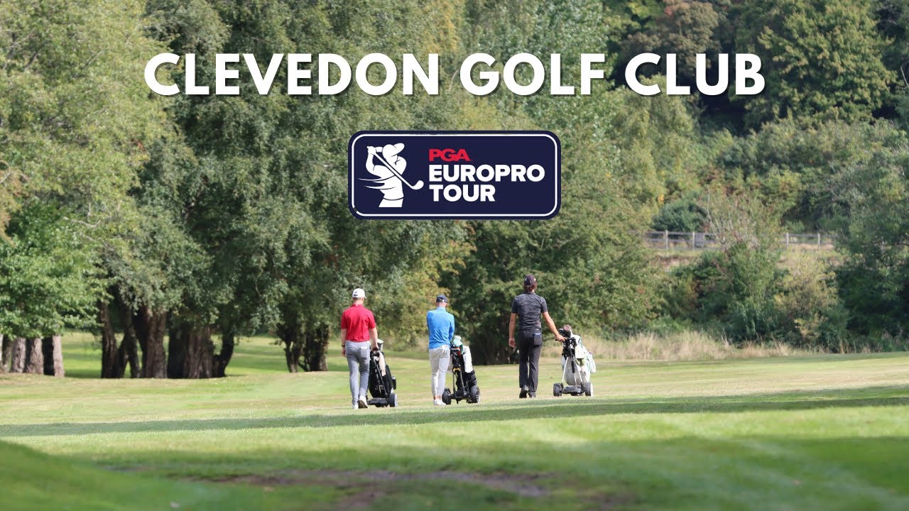 PGA Euro Tour 2022 - Clevedon Golf Club - YouTube