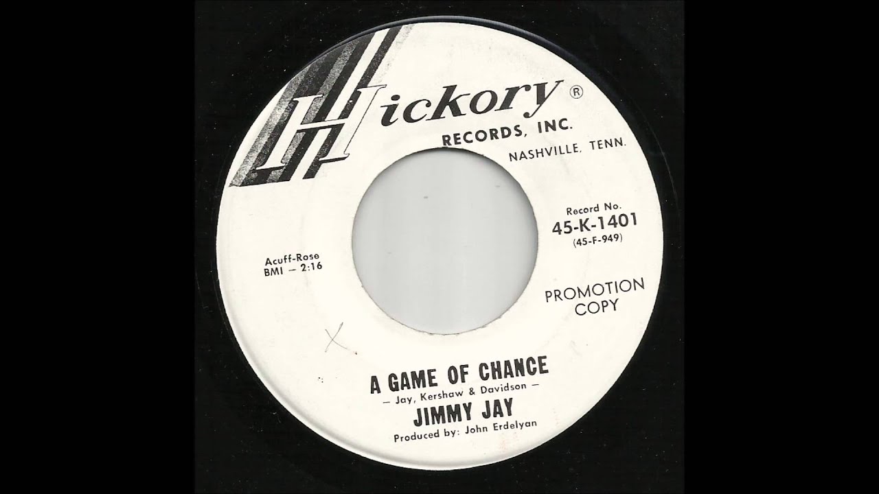 Jimmy Jay - A Game Of Chance - YouTube