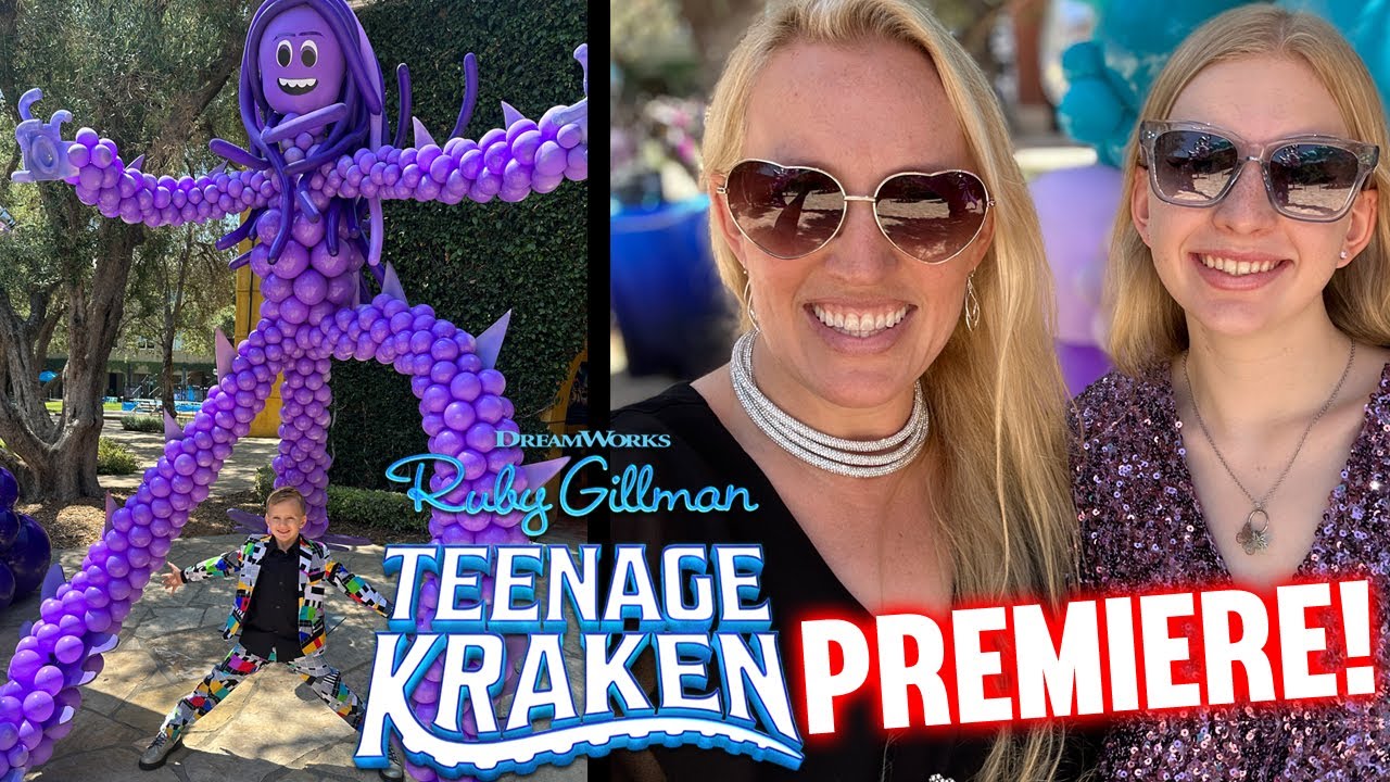 Ruby Gillman Teenage Kraken Premiere & Party! - YouTube