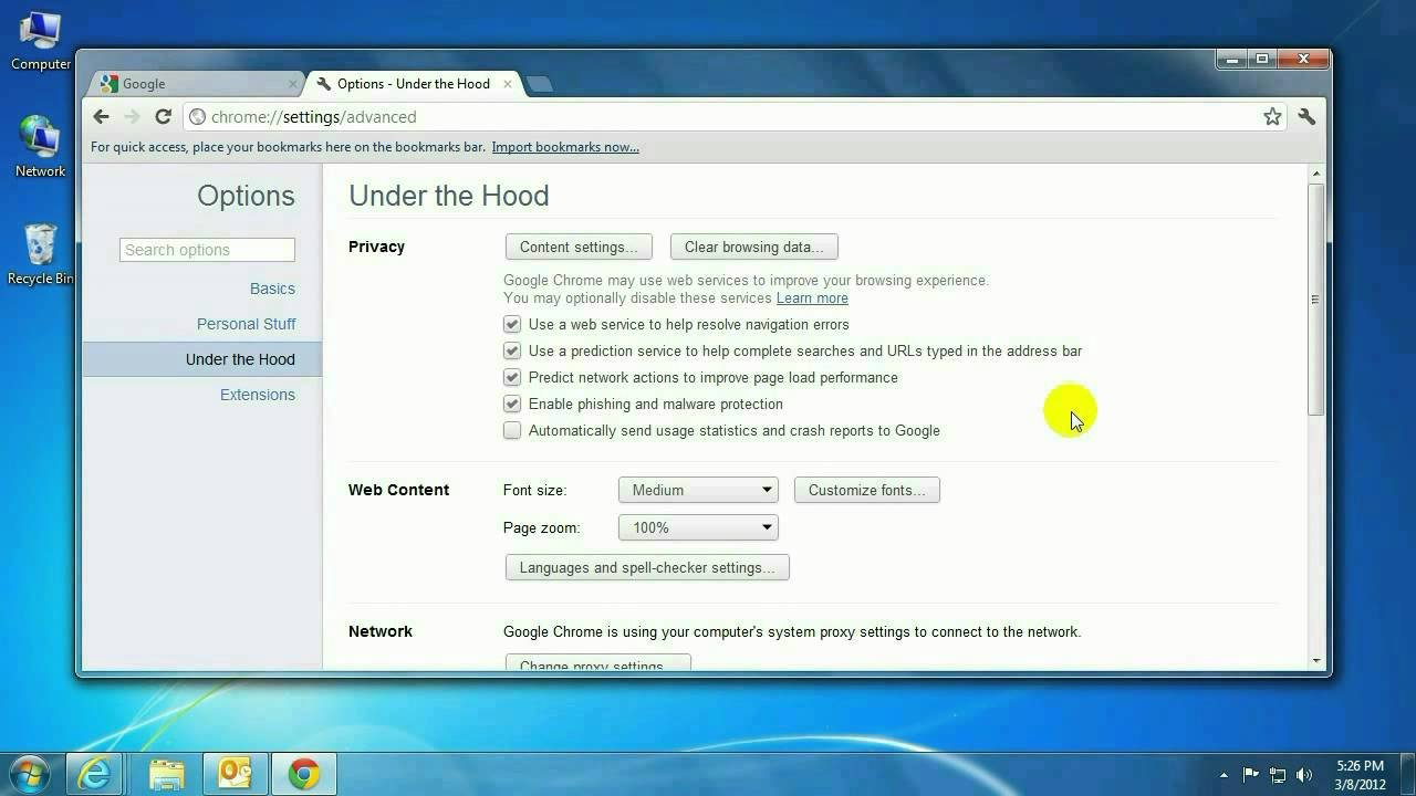 Tech Support: Introduction to Google Chrome - Part 2 - YouTube