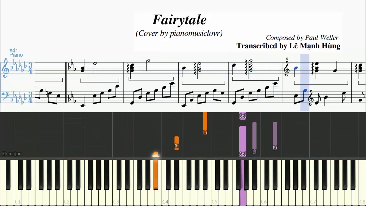 FAIRYTALE | Cover by pianomusiclovr | Gabhung Music Arrangement - YouTube