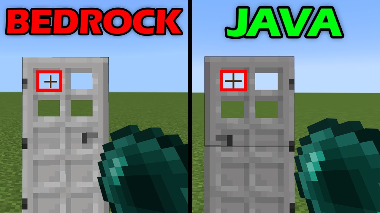 java vs bedrock - YouTube