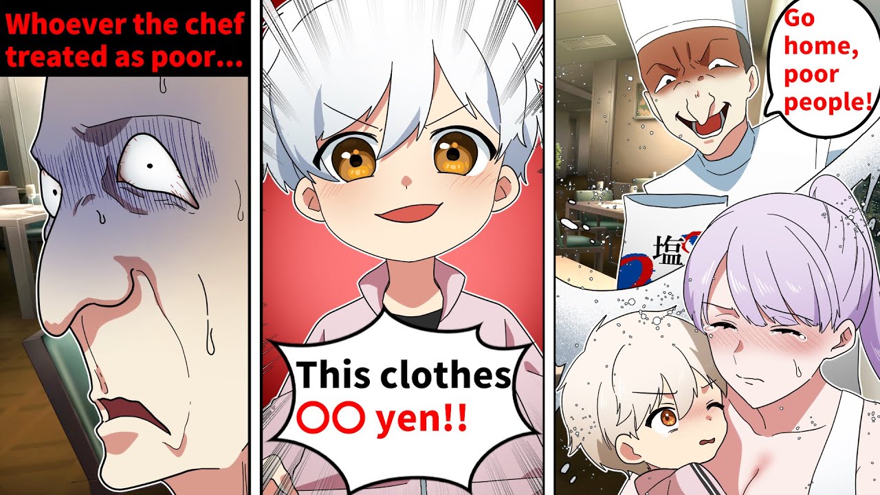 A chef who treats parents and children who come to the store in cheap ...
