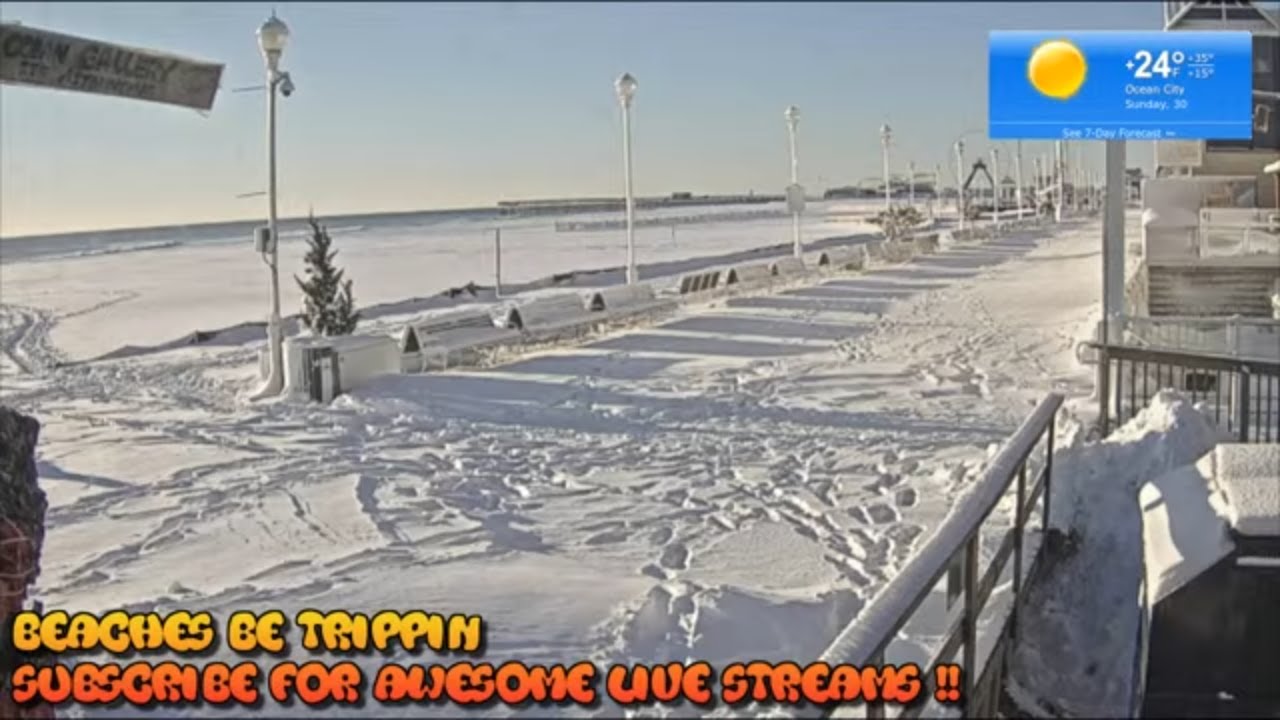 Ocean City, MD Boardwalk Cam - Maryland beach live webcam - ocean city ...