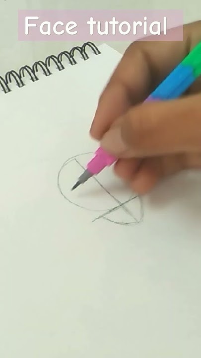 How to draw face for beginners tutorial #drawing ️💜 - YouTube