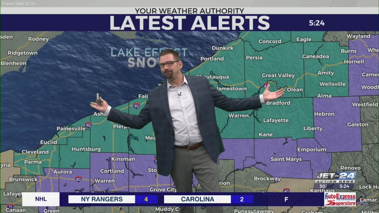 Craig's Thanksgiving Day weather forecast - YouTube