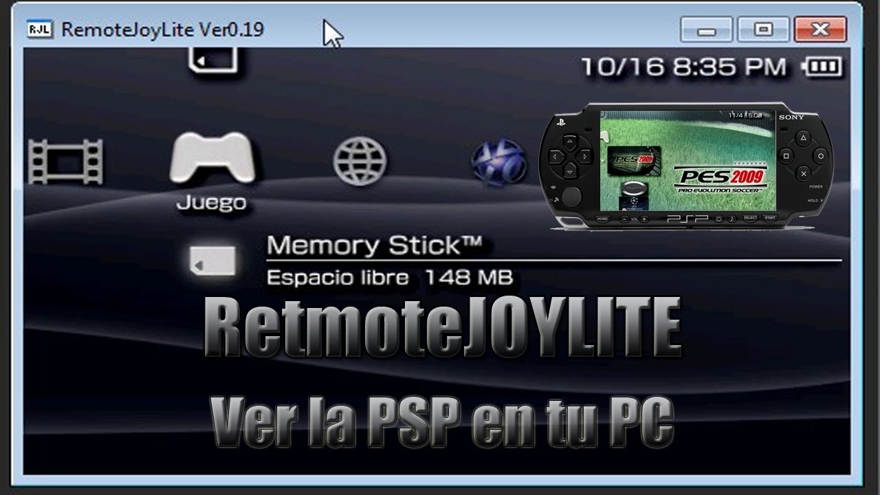 Tutorial Instalar [Remote Joy Lite] 32-64 Bits - Windows 7 - Ver la PSP ...