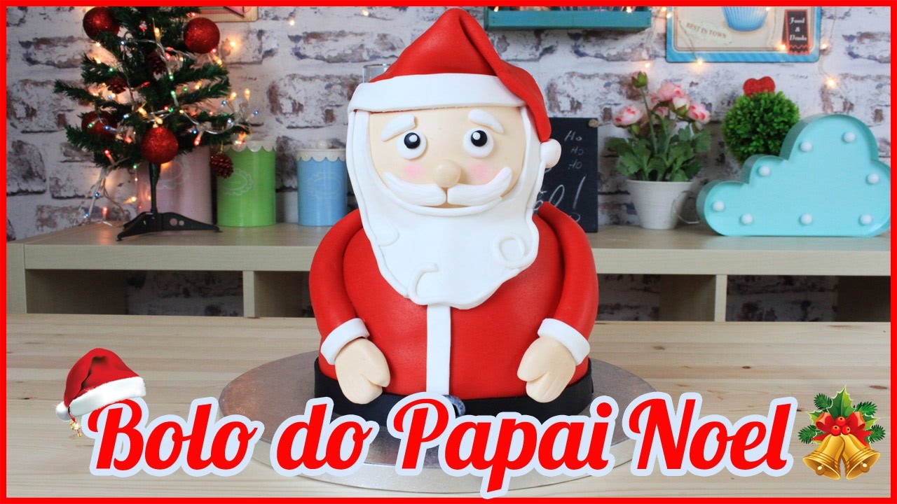 Receita de Natal | Bolo de Natal | Bolo de Papai Noel para o Natal ...