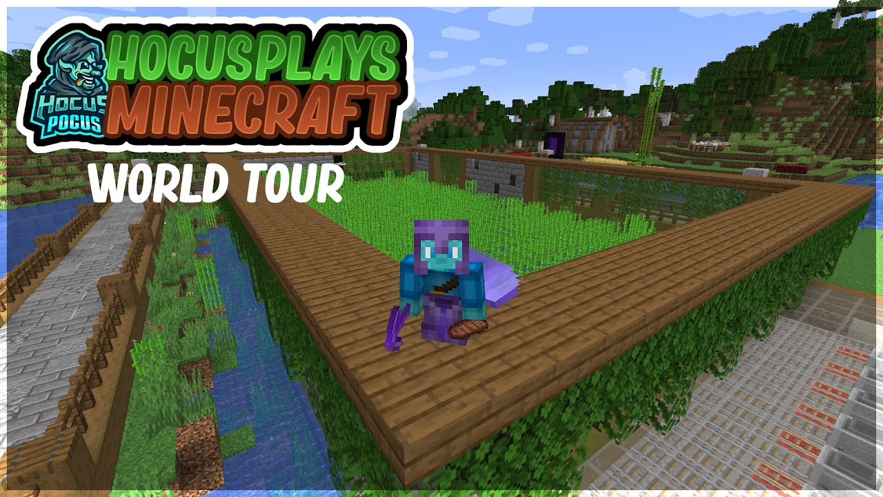 Hocus Plays Minecraft - Episode 25: 1.16.2 WORLD TOUR [Let's Play ...