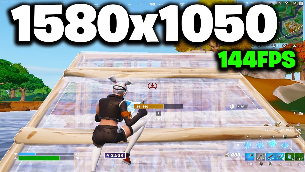The Best Stretched Resolution In Fortnite Chapter 4 Fps Boost 0