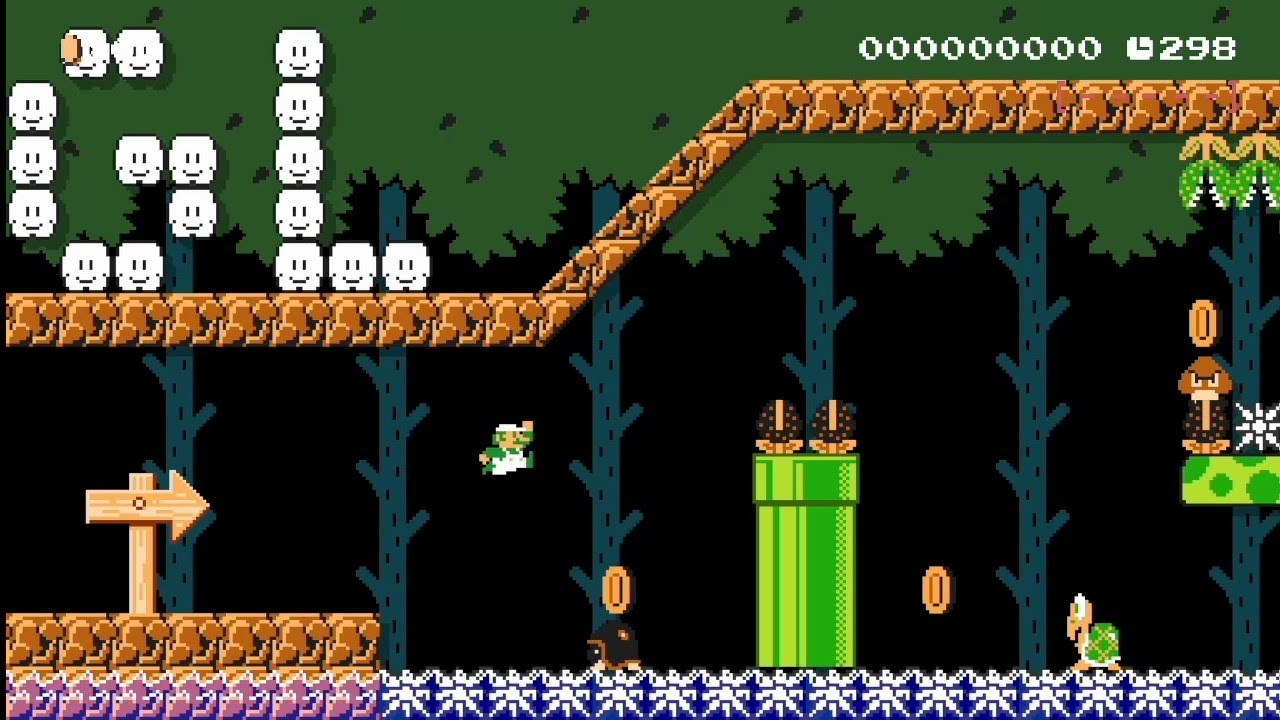 The legend of Luigi & the Snail by mosm SMM2 - YouTube