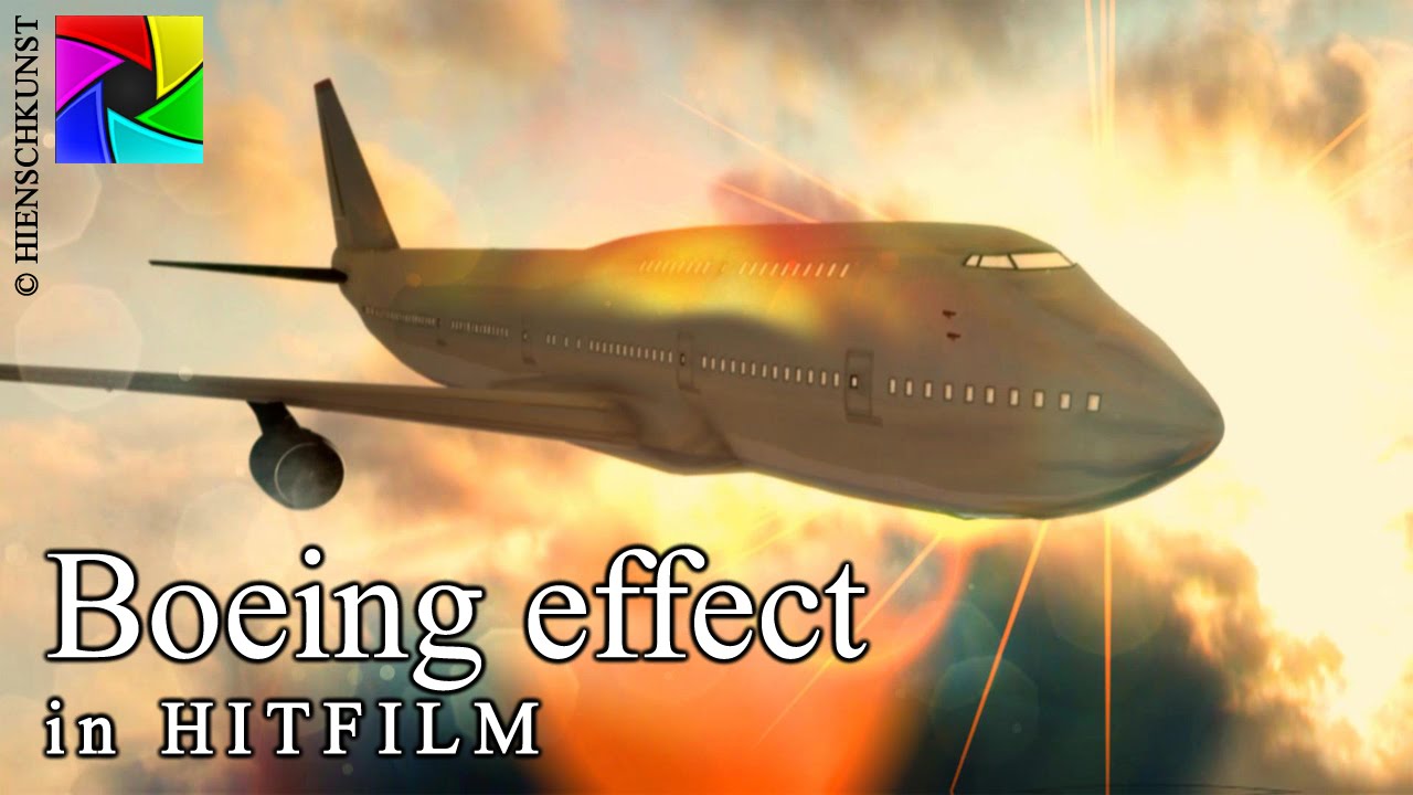 Boeing effect in Hitfilm - YouTube