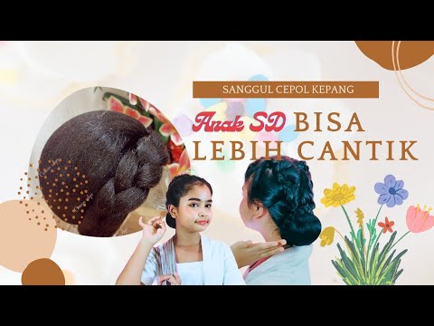 MODEL SANGGUL CEPOL UNTUK ANAK SD‼️ - YouTube