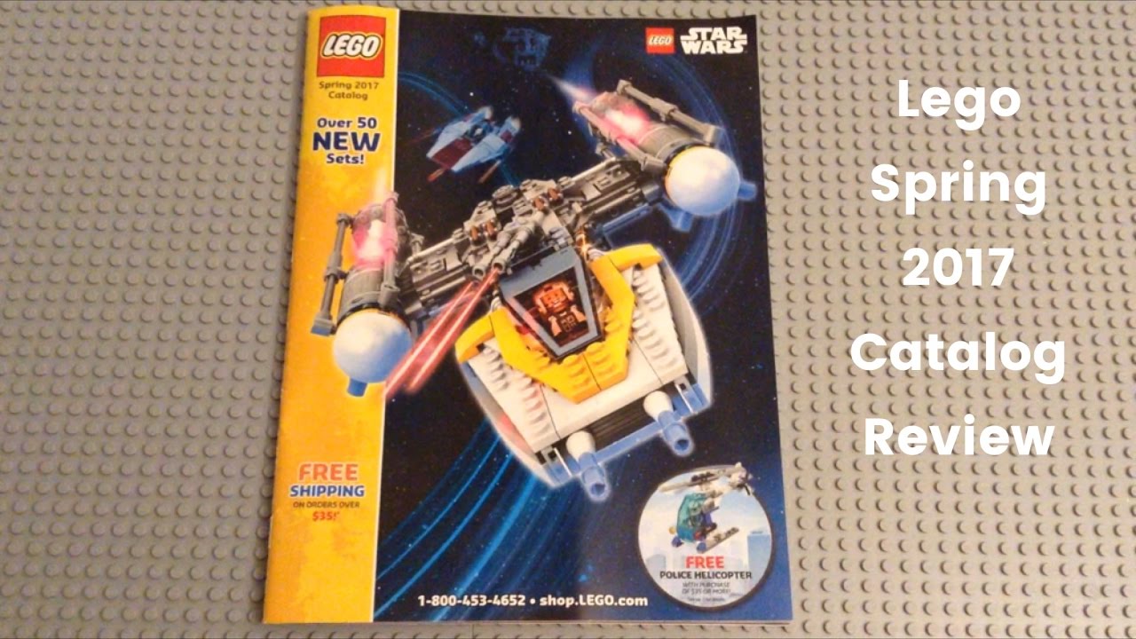 Lego Spring 2017 Catalog Review - YouTube