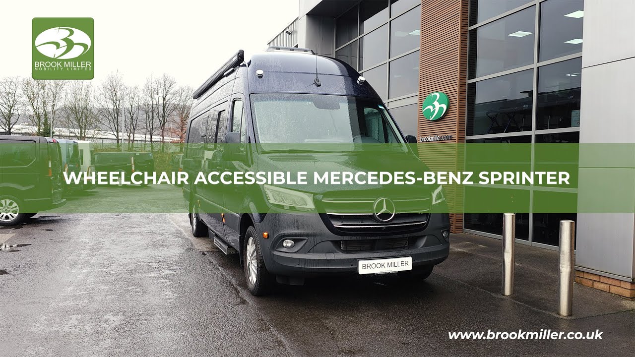 Mercedes-Benz Sprinter Wheelchair Accessible Campervan - YouTube