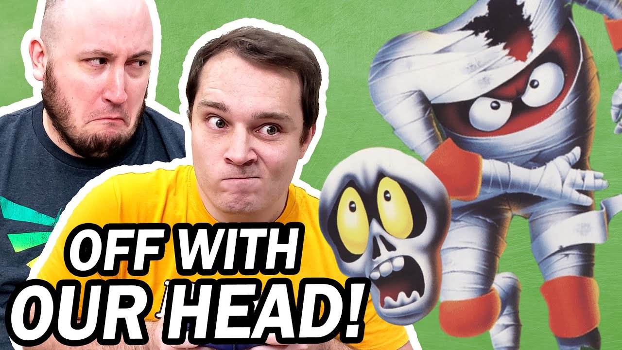 OFF WITH OUR HEAD! - Let's Play Decap Attack! - YouTube