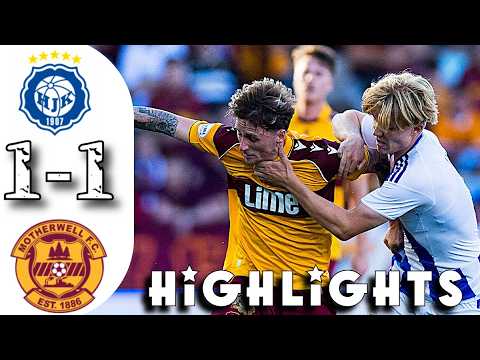 HJK Helsinki vs Motherwell Highlights 1-1 | Uefa conference league Qualification 2026