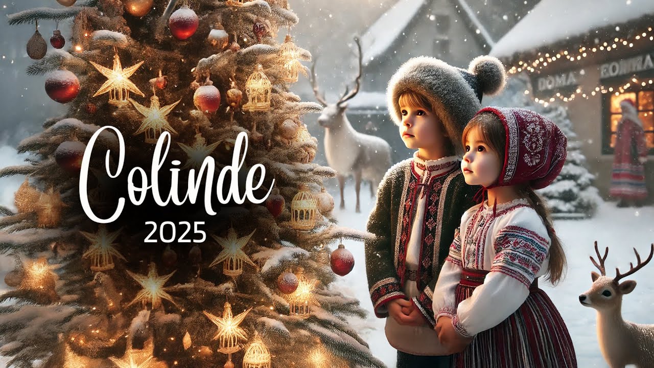 COLINDE 2025 🎄 ️ COLAJ 1 ORA Colinde Autentice Romanesti - YouTube
