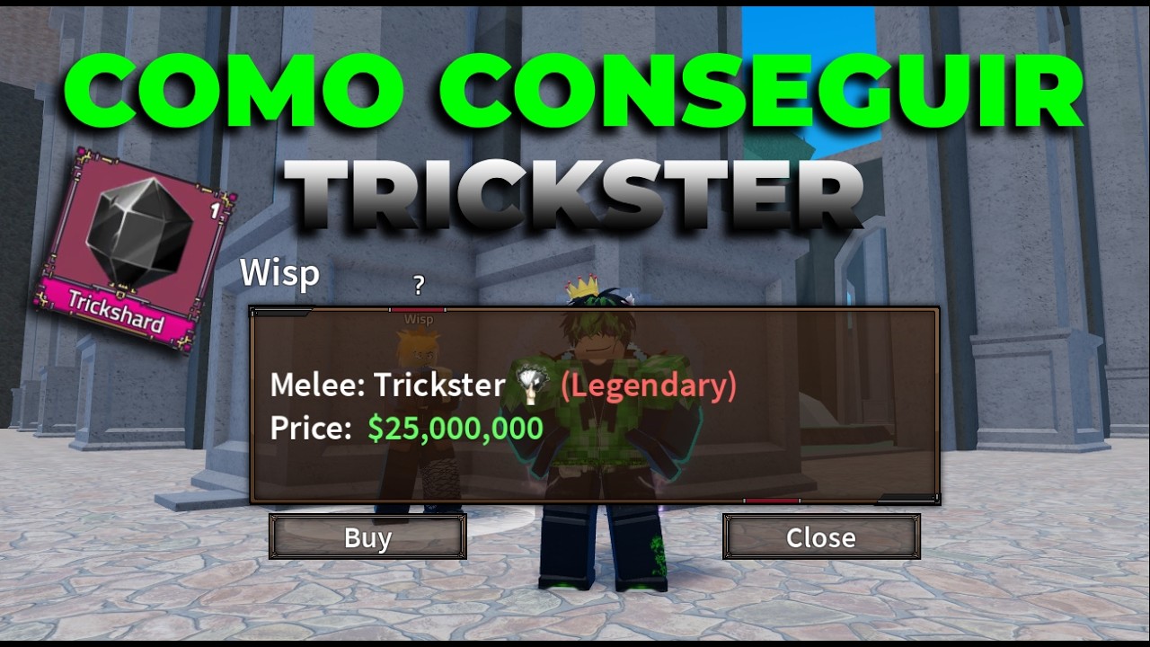 Como Conseguir Trickster Style en King Legacy Update 8! - YouTube