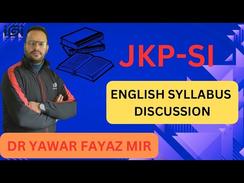Decoding of the English Syllabus for JKPSI (Updated). - YouTube
