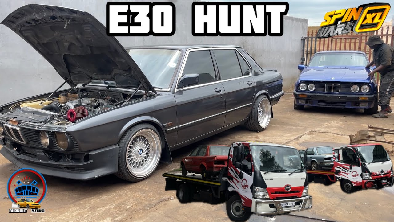 BMW E30 HUNT DOWN | R36 SCIROCCO | SPIN WARS XL COMPETITION PRIZES - YouTube