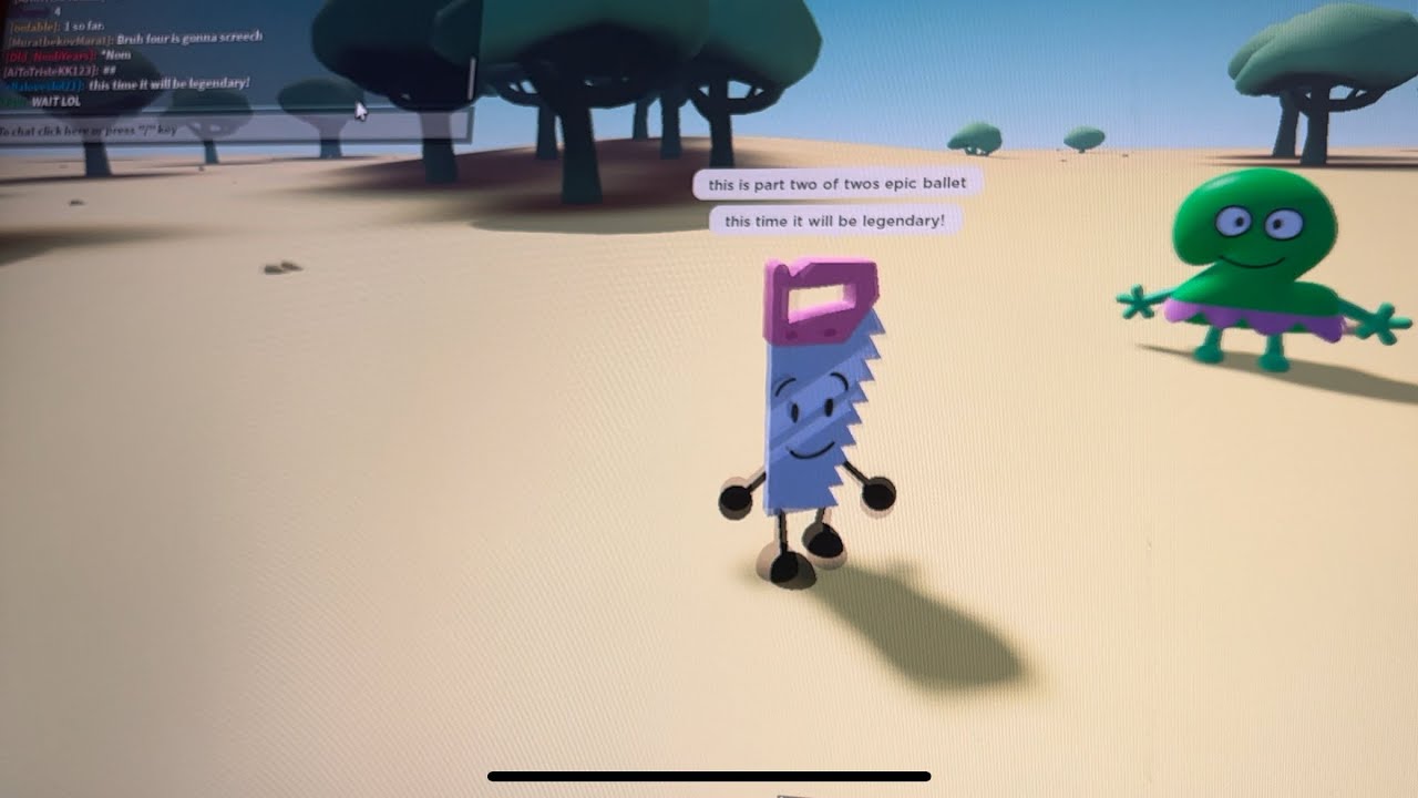 Roblox BFDI Two doing ballet part 2 - YouTube