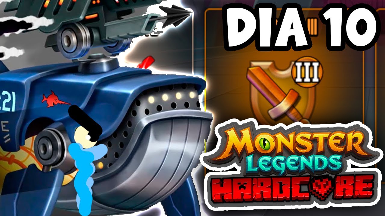 ULTIMO DIA PARA ASCENDER DE LIGA! - Monster Legends Hardcore [Dia 10 ...