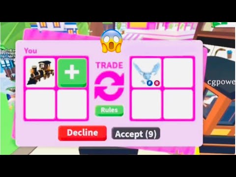 WHAT People TRADE For LEGENDARY TRAIN 🚂 In Adopt Me ! Roblox - YouTube