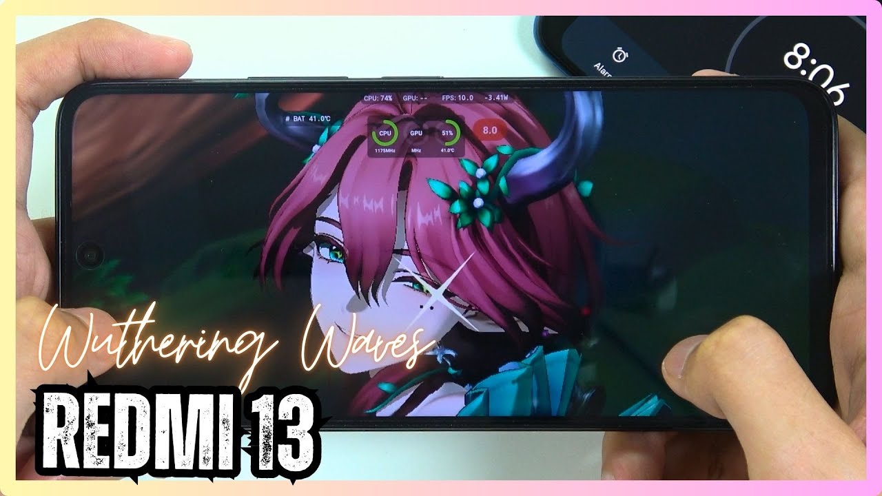 Xiaomi Redmi 13 Wuthering Waves Gaming test Update | Helio G85, 120Hz ...
